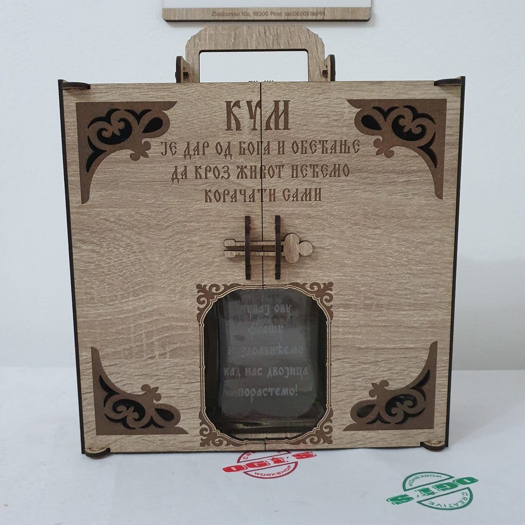 Laser Cut Portable Mini Bar: SVG, AI Files (3mm) - Etsy