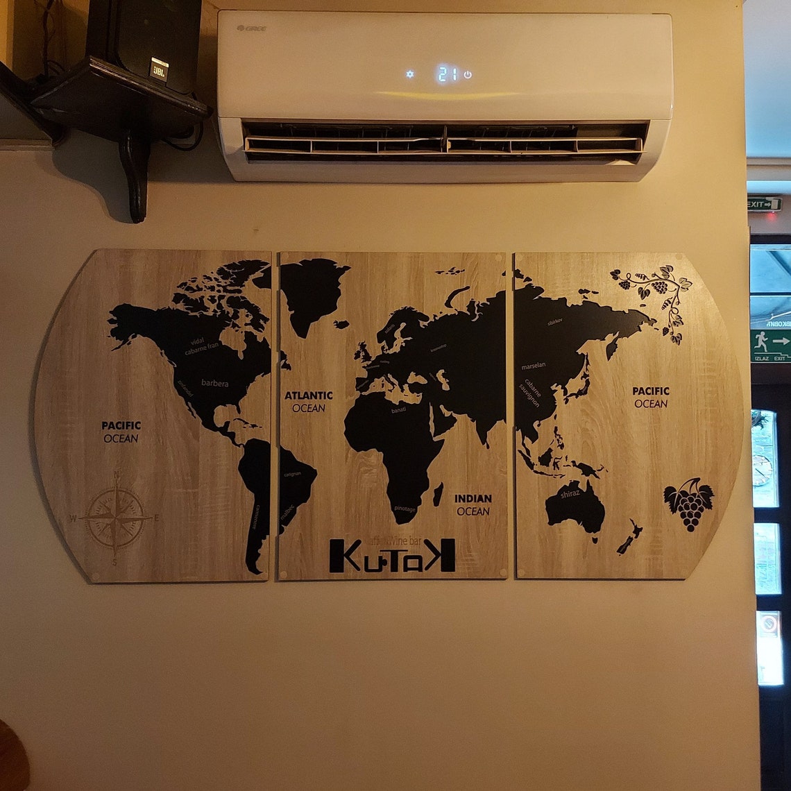 World Map Laser Cut Files - Etsy