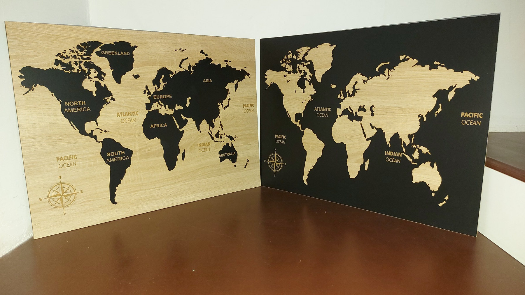 World Map Laser Cut Files - Etsy