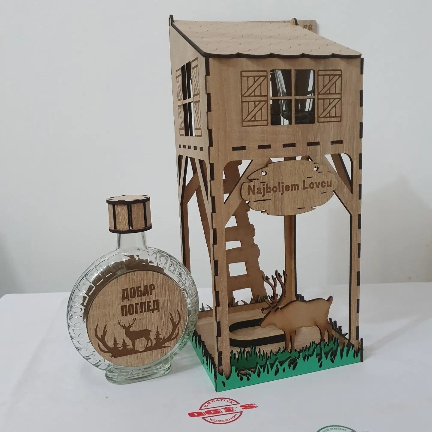 Hunter Bottle Box, High Seat, Raised Hide, Hunter's Stand - Etsy