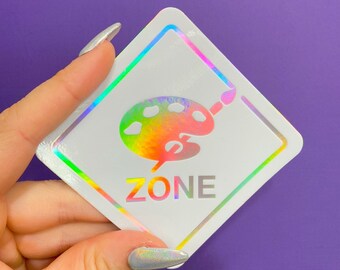 Artist Work Zone Sign - Etsy