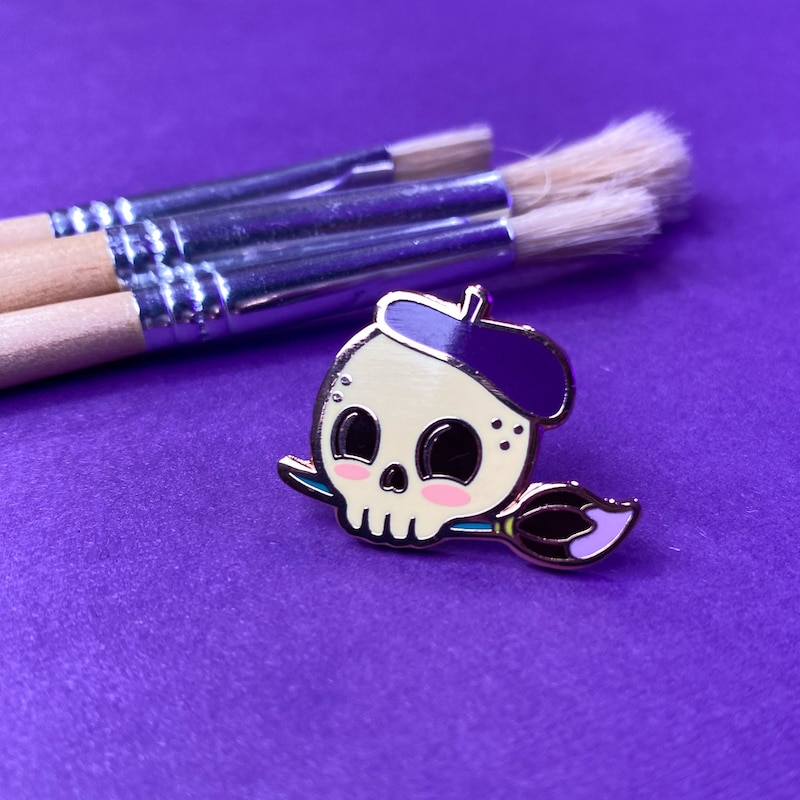 Enamel Pin Art - Etsy