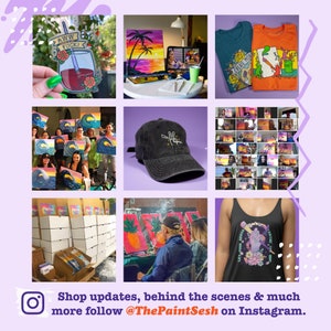 Paint at Home Kit the Essentials Paint Night Kit Virtual Painting ...