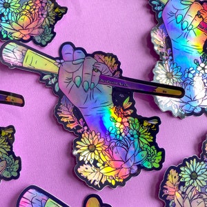 Creative Magic Holographic Sticker Colorful Artist Sticker Gifts for ...