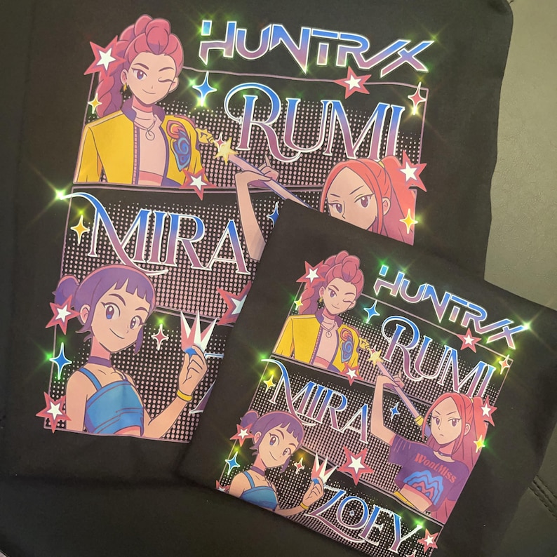 Huntrix K-pop Demon Hunters – Digital Art File (PNG) | Instant Download ...