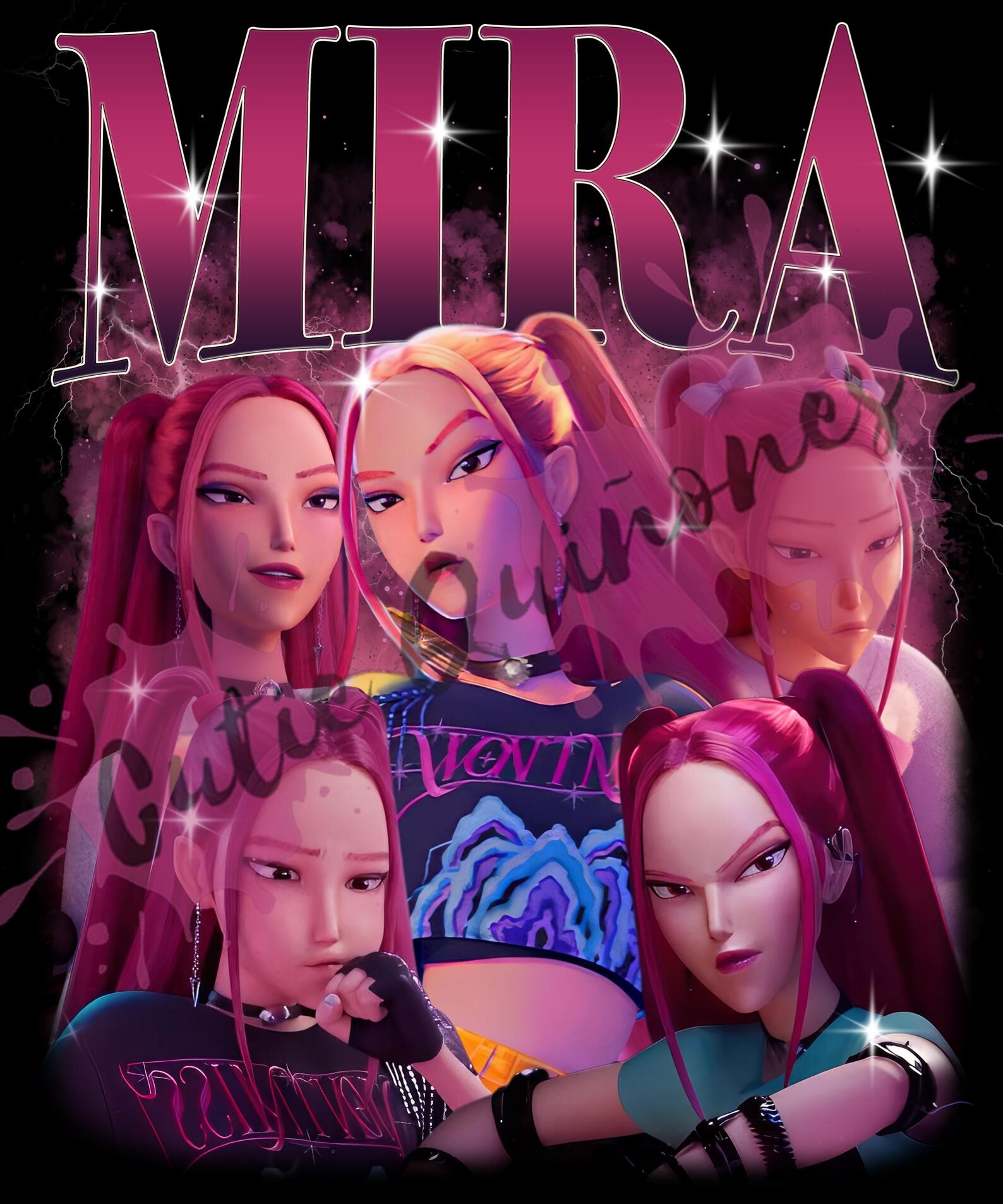 Mira K-pop Demon Hunters PNG | Digital Download | Anime Style Clipart ...