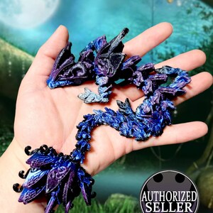3d Printed Articulated Pixie Dragon as Seen on Tiktok, Dragon Fidget ...