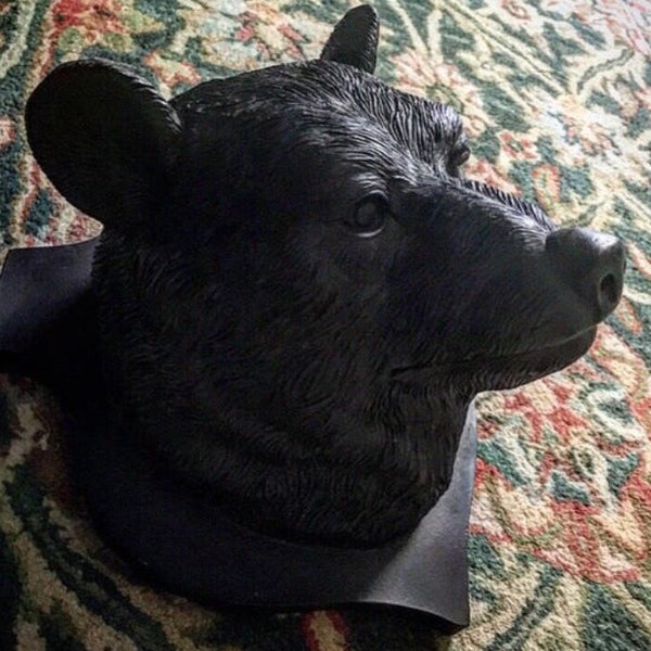 Bear Head Wall Mount - Etsy