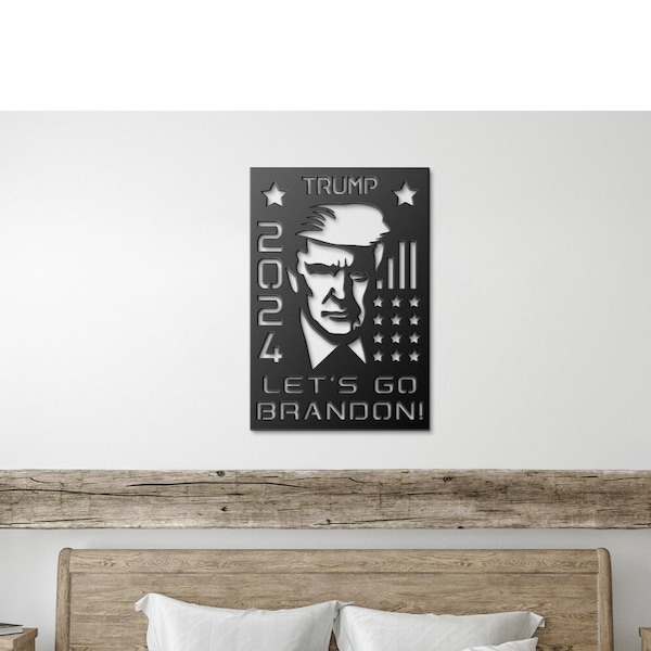 Trump 2024 Metal Sign - Etsy