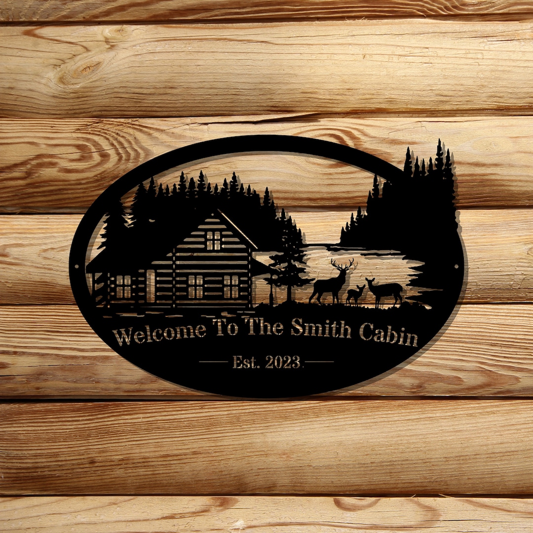 Metal Outdoor Sign | Custom Campfire Sign | Camper Decor | Personalized ...