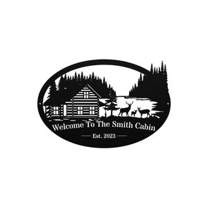 Custom Cabin Decor | Gift for Him | Custom Hunting Sign | Hunter Gift ...