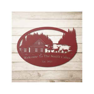 Custom Cabin Decor | Gift for Him | Custom Hunting Sign | Hunter Gift ...