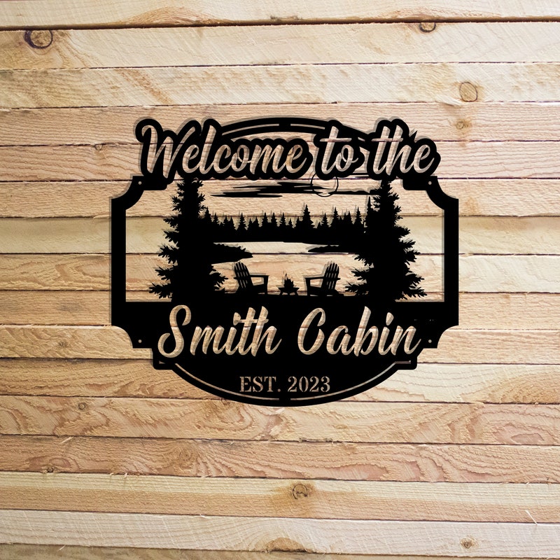 Cabin Signs - Etsy