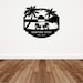 Personalized Tropical Patio or Pool Sign, Custom Tropical Sign - Etsy