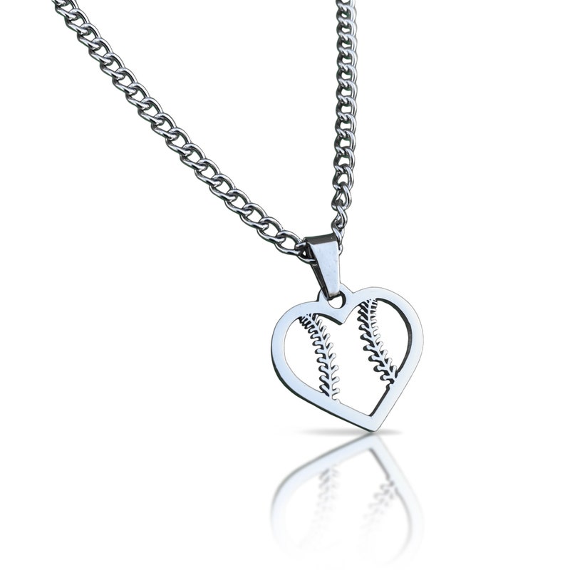 Baseball Necklace - Etsy
