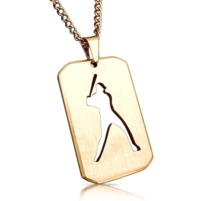 Baseball Necklace - Etsy