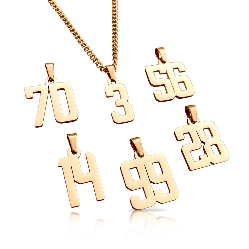 Number Charms - Etsy
