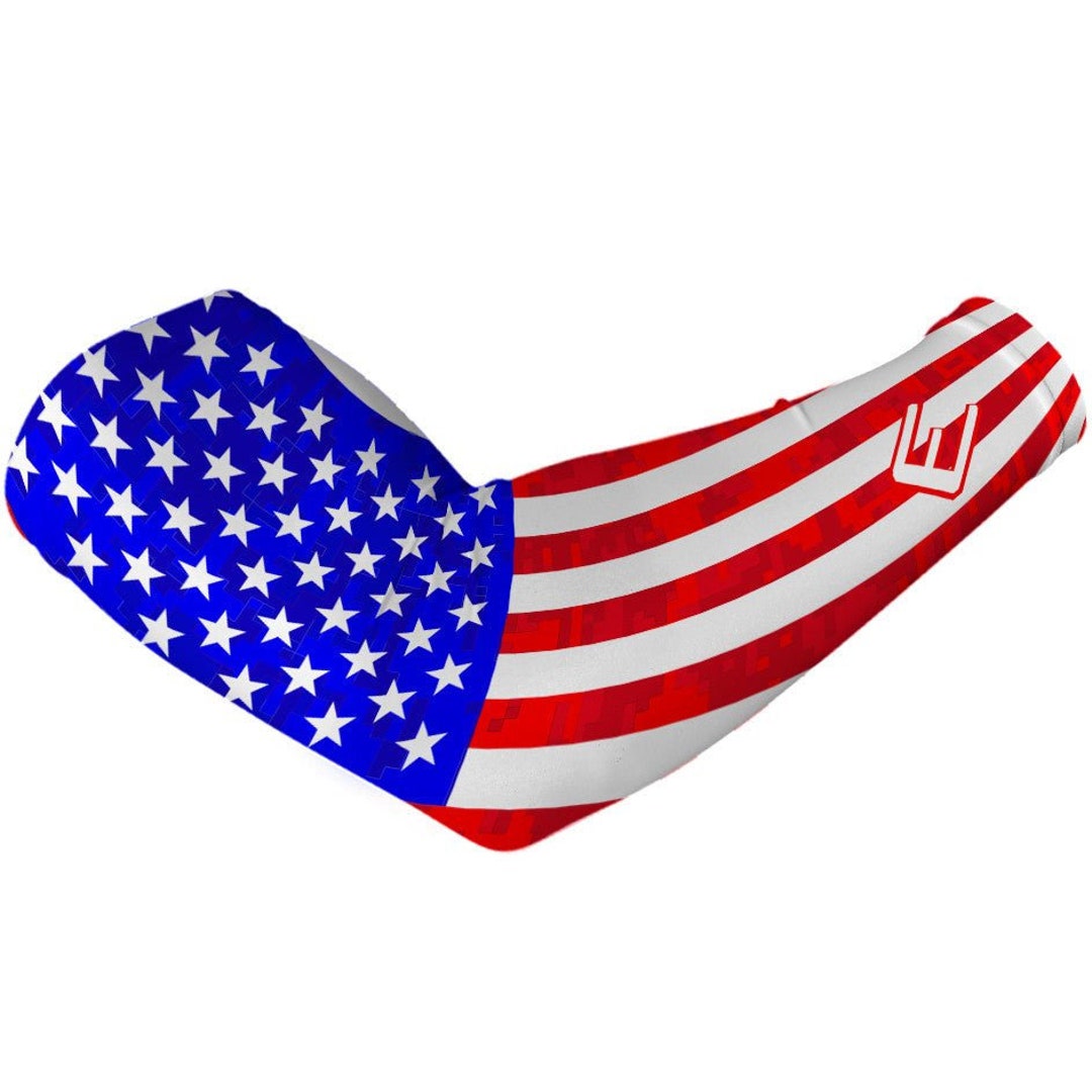 USA Flag 2.0 Arm Sleeve - Youth & Adult Sizes - Sold Individually - All ...