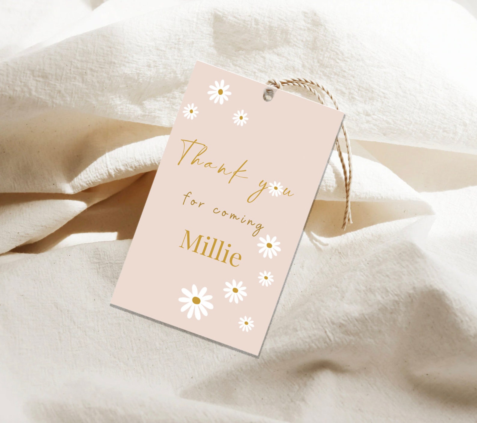 Party Bag Labels, Daisy Birthday, Daisy Party Theme, Daisy Birthday ...