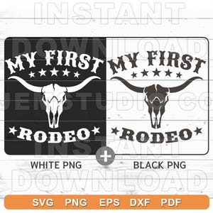 My First Rodeo SVG - Rodeo Baby Svg, Cowboy Cowgirl Rodeo Kids Svg (svg ...