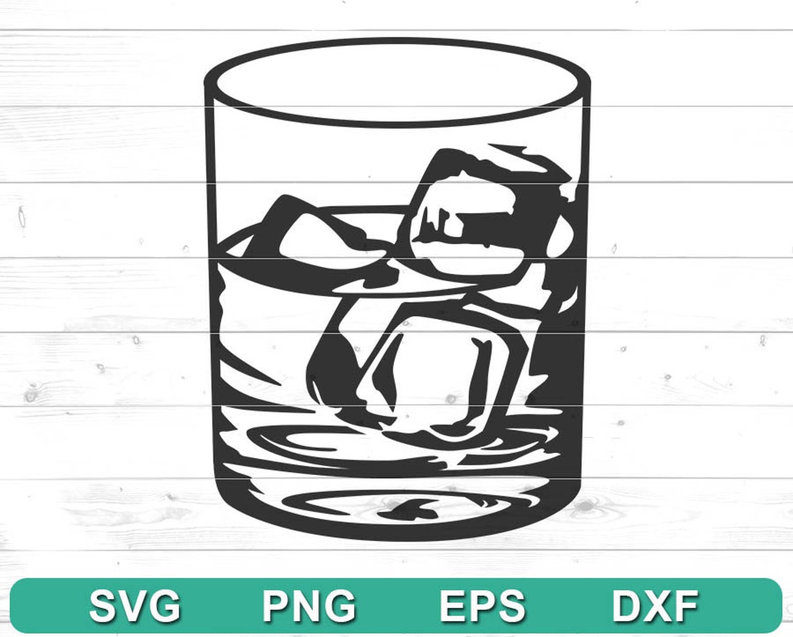Whiskey SVG Alcohol Svg Whiskey Glass SVG Alcohol Clipart | Etsy