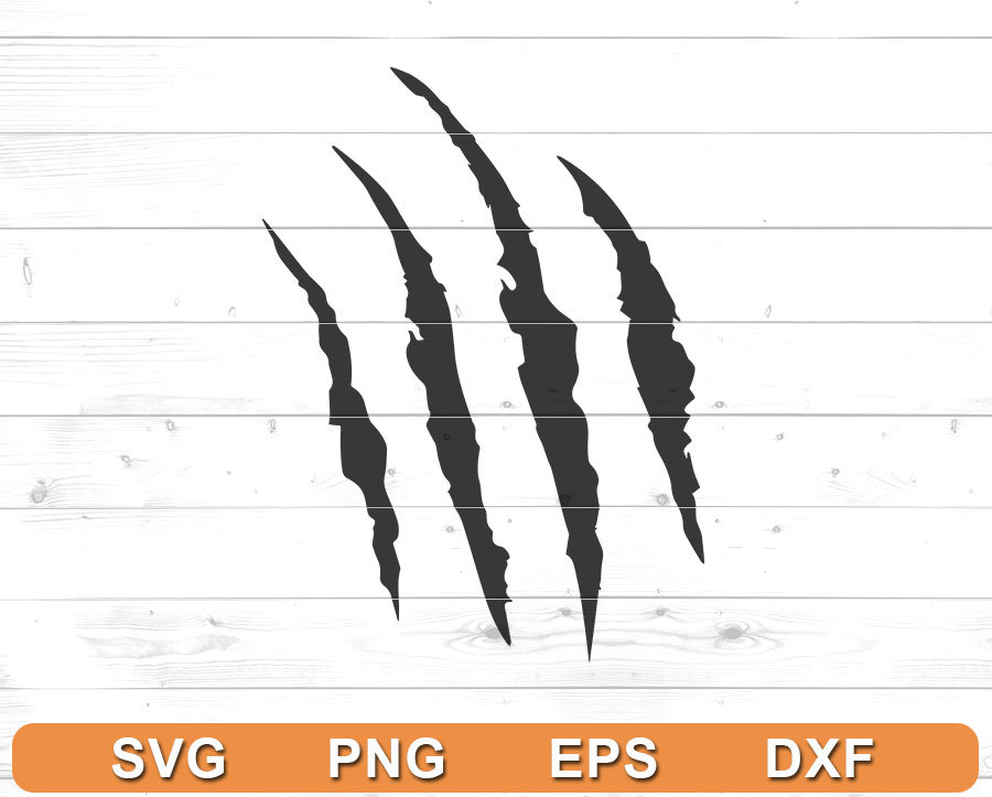 Claw Mark SVG Cricut DIY, Silhouette Cameo, Sublimation svg,png,eps,dxf ...