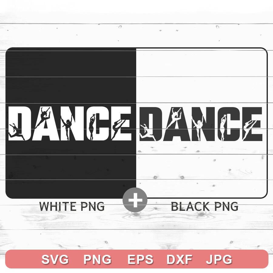 Dance SVG Cut File: Ballet, Jazz, Team Design (digital Download) - Etsy