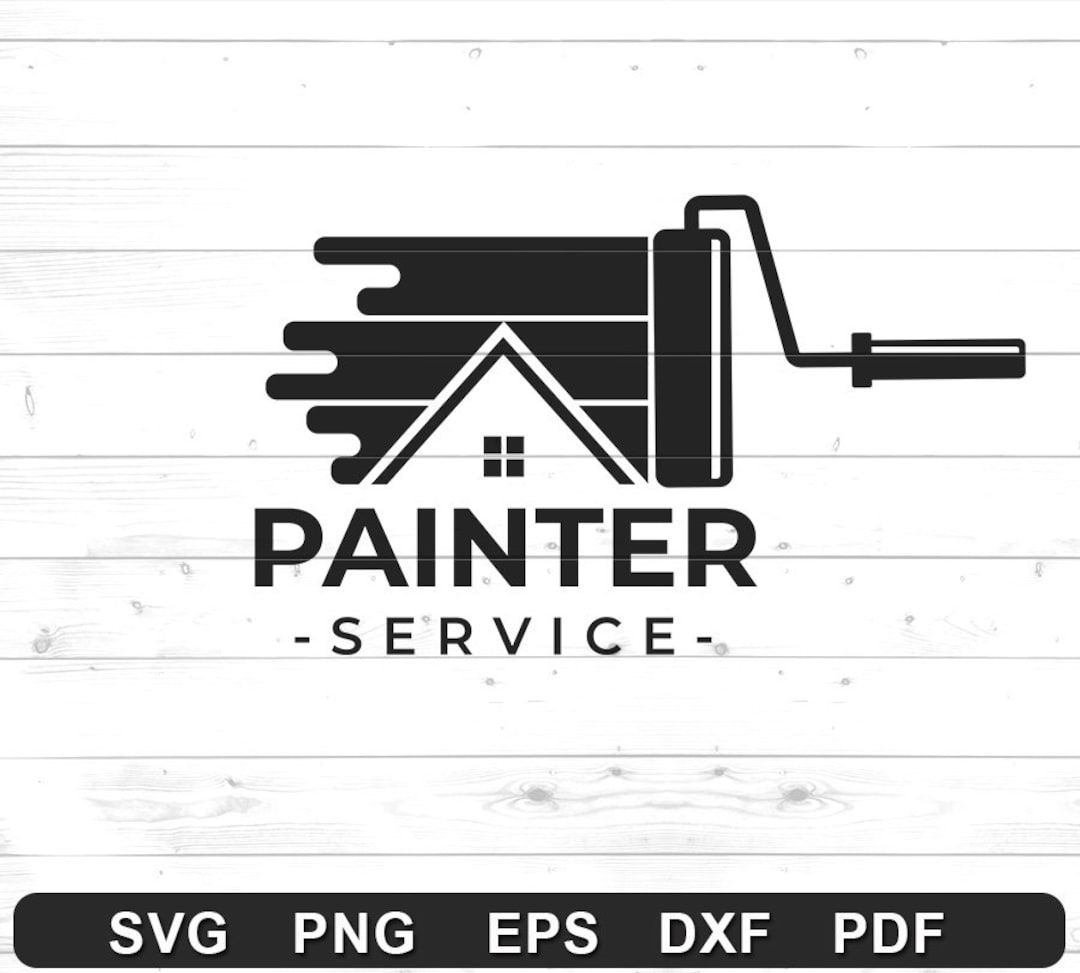 Home Painting SVG - Painter Service Svg Handyman Residential Painter ...