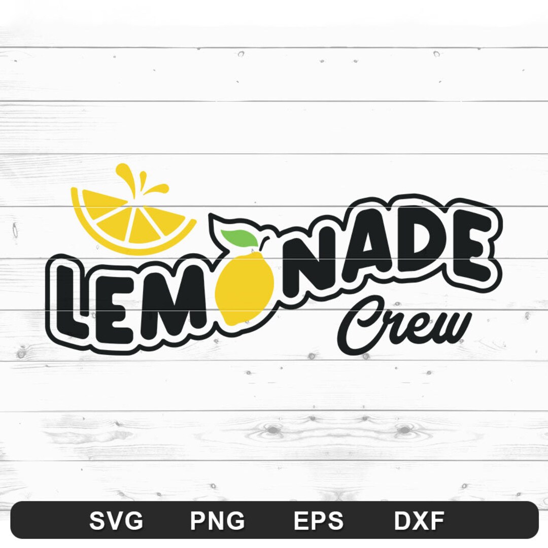 Lemonade Crew SVG Summer Svg, Lemons Svg, Lemonade Stand Tshirt Svg svg ...