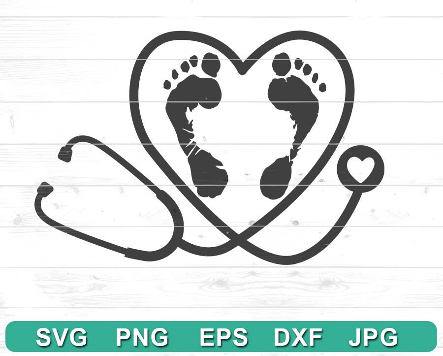 Nursing SVG File Obstetrician , OB Nurse Svg Personal & Commercial Use ...