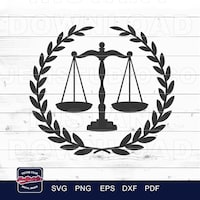 Scales of Justice #6 SVG, Lawyer Svg, Attorney Svg, Law Svg, Justice ...