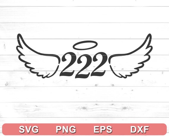 Angel Number 222 Svg Spiritual Svg Trendy Design for - Etsy