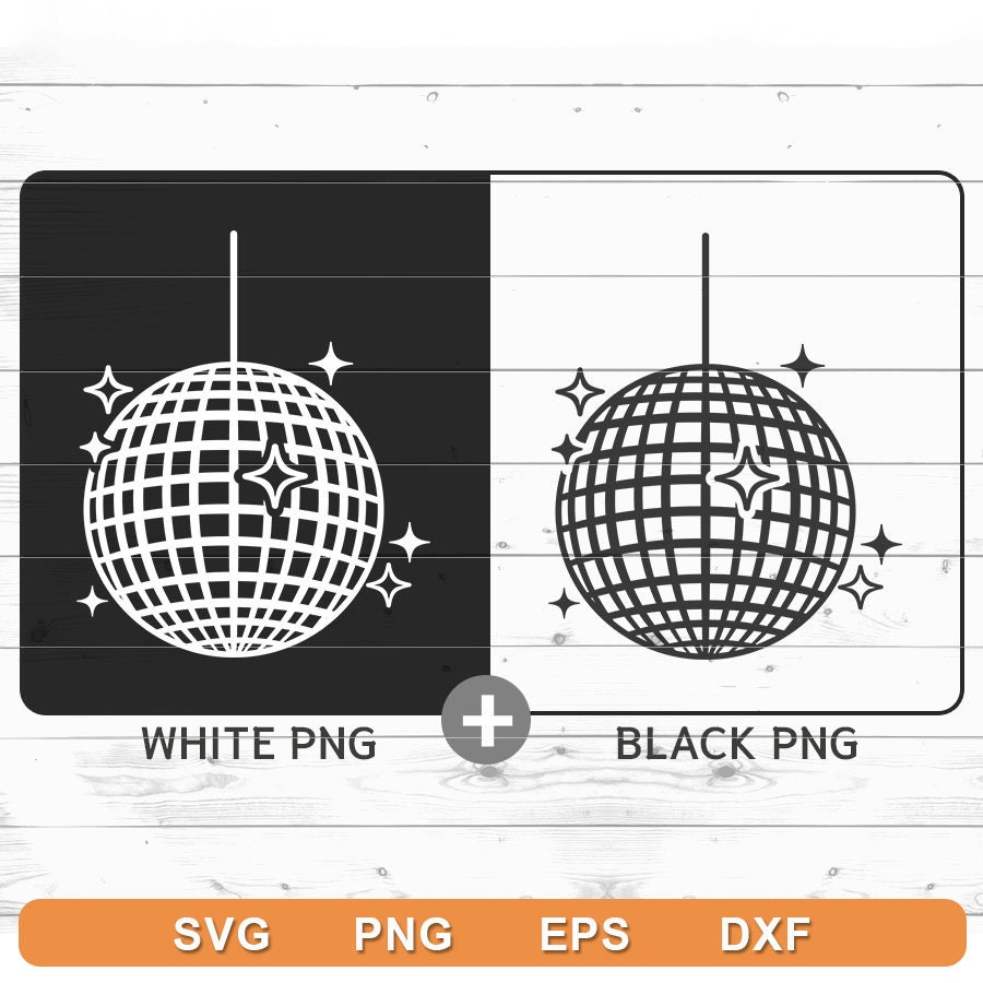Disco Ball SVG: Clipart Cut File (digital Download) - Etsy
