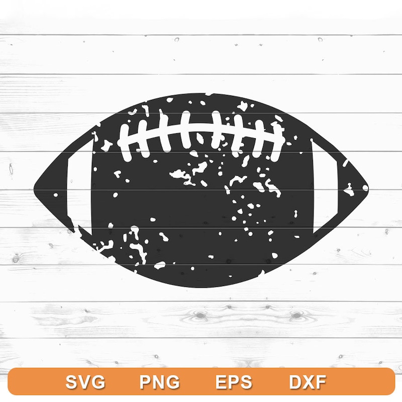 Half Football Svg - Etsy