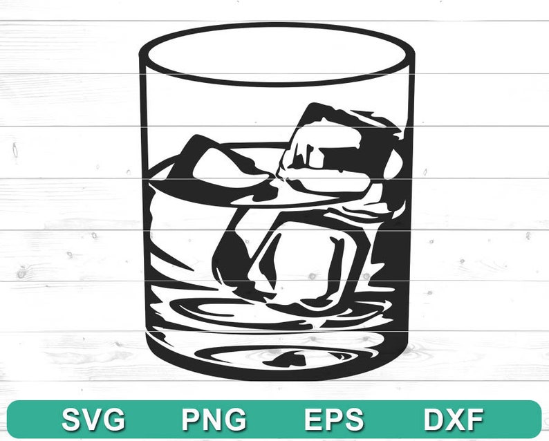 Whiskey SVG Alcohol Svg Whiskey Glass SVG Alcohol Clipart | Etsy