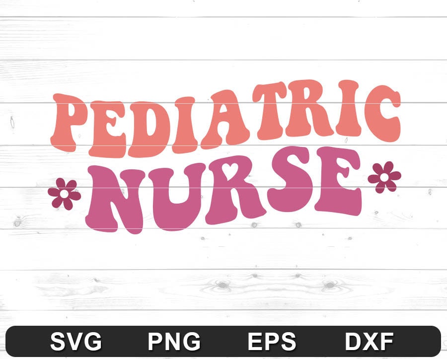 Pediatric Nurse SVG Nurse Life Svg Design for Hoodie - Etsy