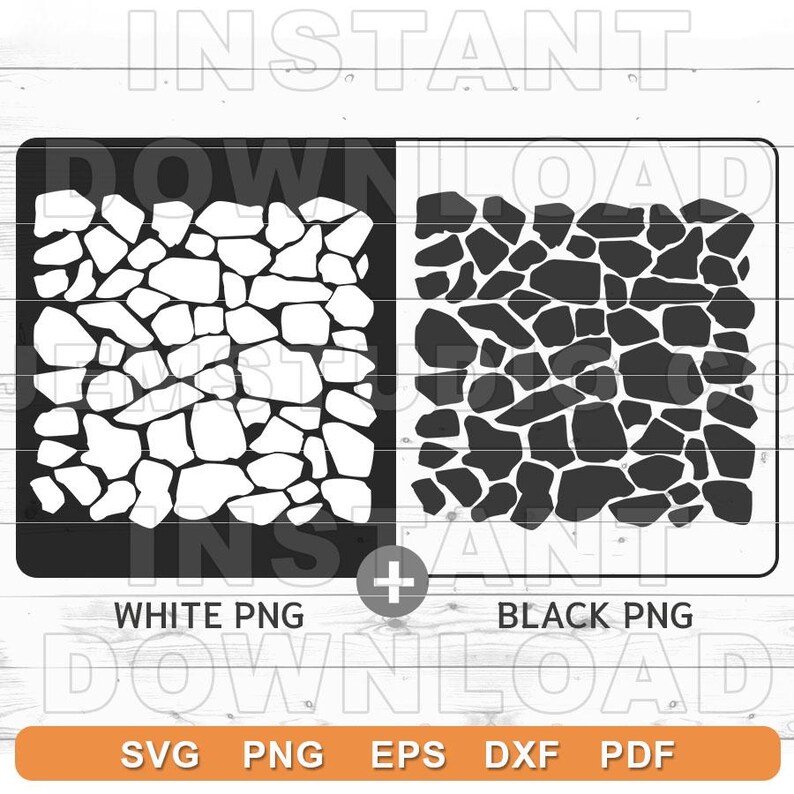 Stone Wall SVG - Stone Pattern Svg, Seamless Stone Wall Texture - Files ...