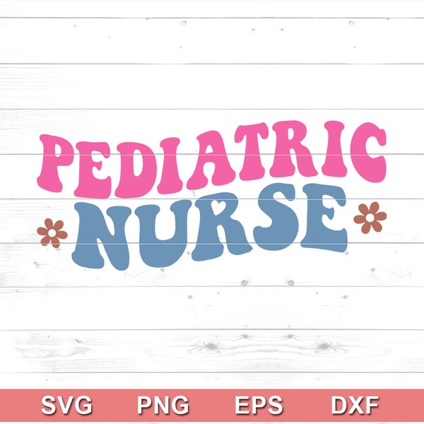 Pediatric Nurse Svg - Etsy