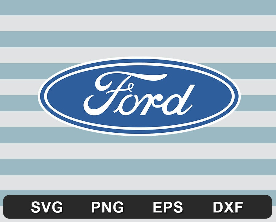 Ford Logo Svg Digital Files download svg dxf eps png | Etsy