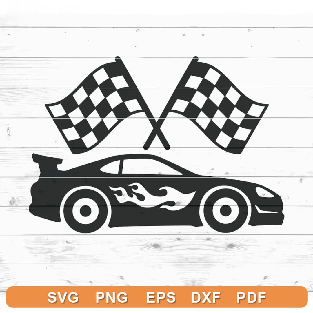 Racing Car SVG - Race Car Birthday Svg File, Race Car Birthday Shirt ...