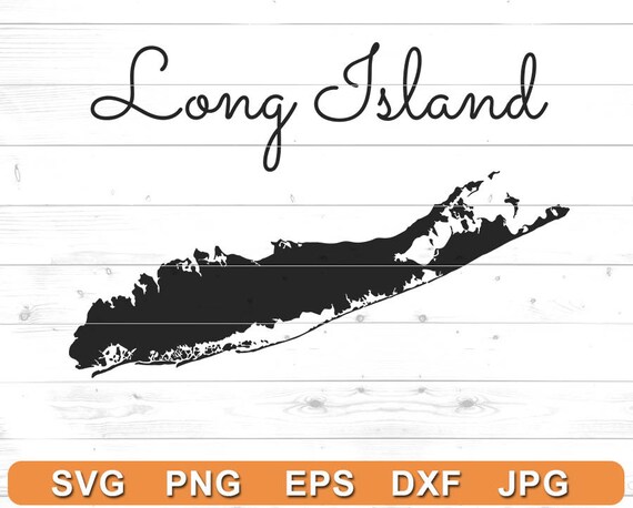 Long Island New York svg Vektor Clipart kommerzielle | Etsy Schweiz