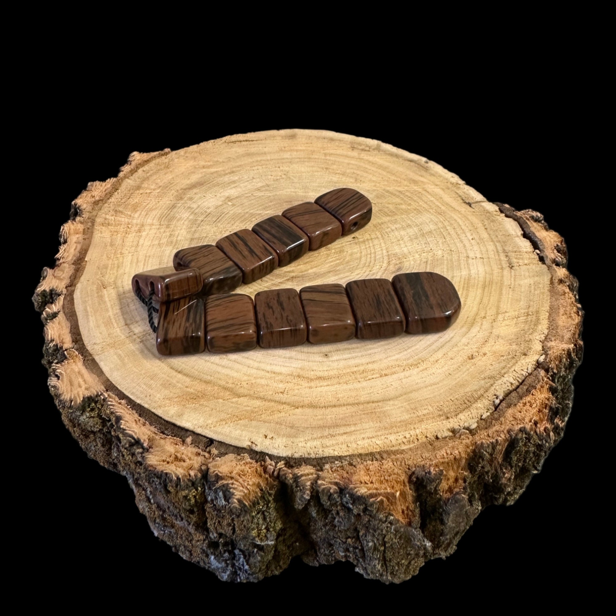 Brown Obsidian Gemstone Tzbex Armenian Tasbih Worry Beads Anti Stress ...