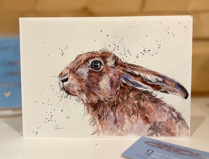 Hare Picture, Wild Hare, Hare Print, Country Hare, Gift - Etsy