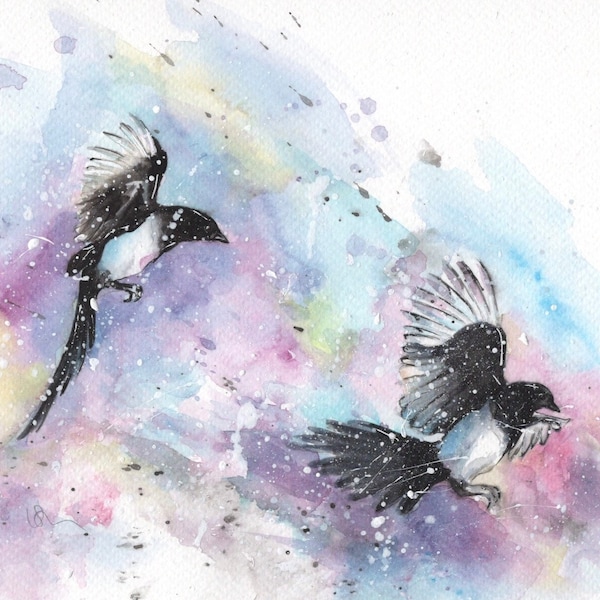 Magpie Art - Etsy