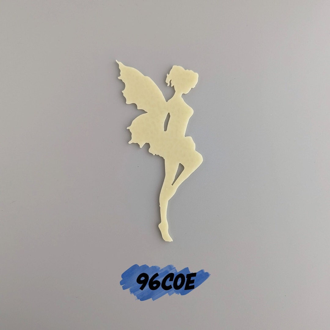 96 COE 5 1/4" Fairy Precut Glass Shape for Fused Stained Glass and ...