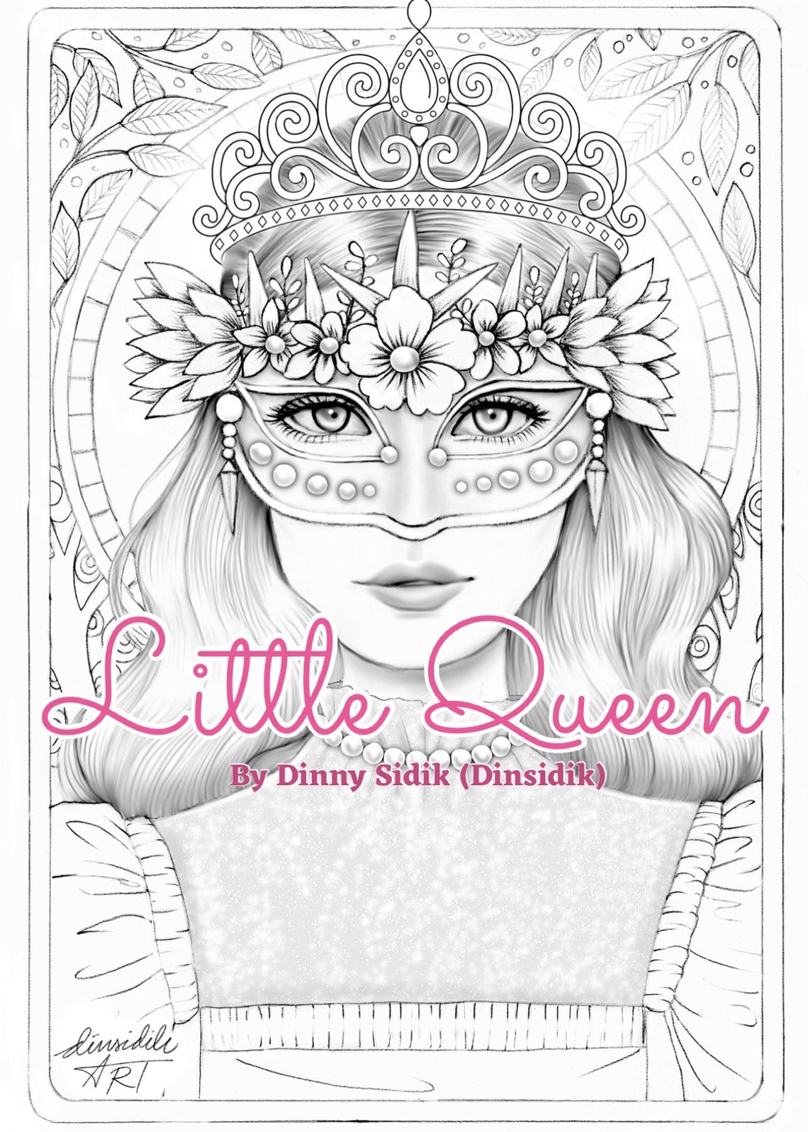 Little Queen bundle Pack Coloring Pages by Dinny M. Sidik - Etsy