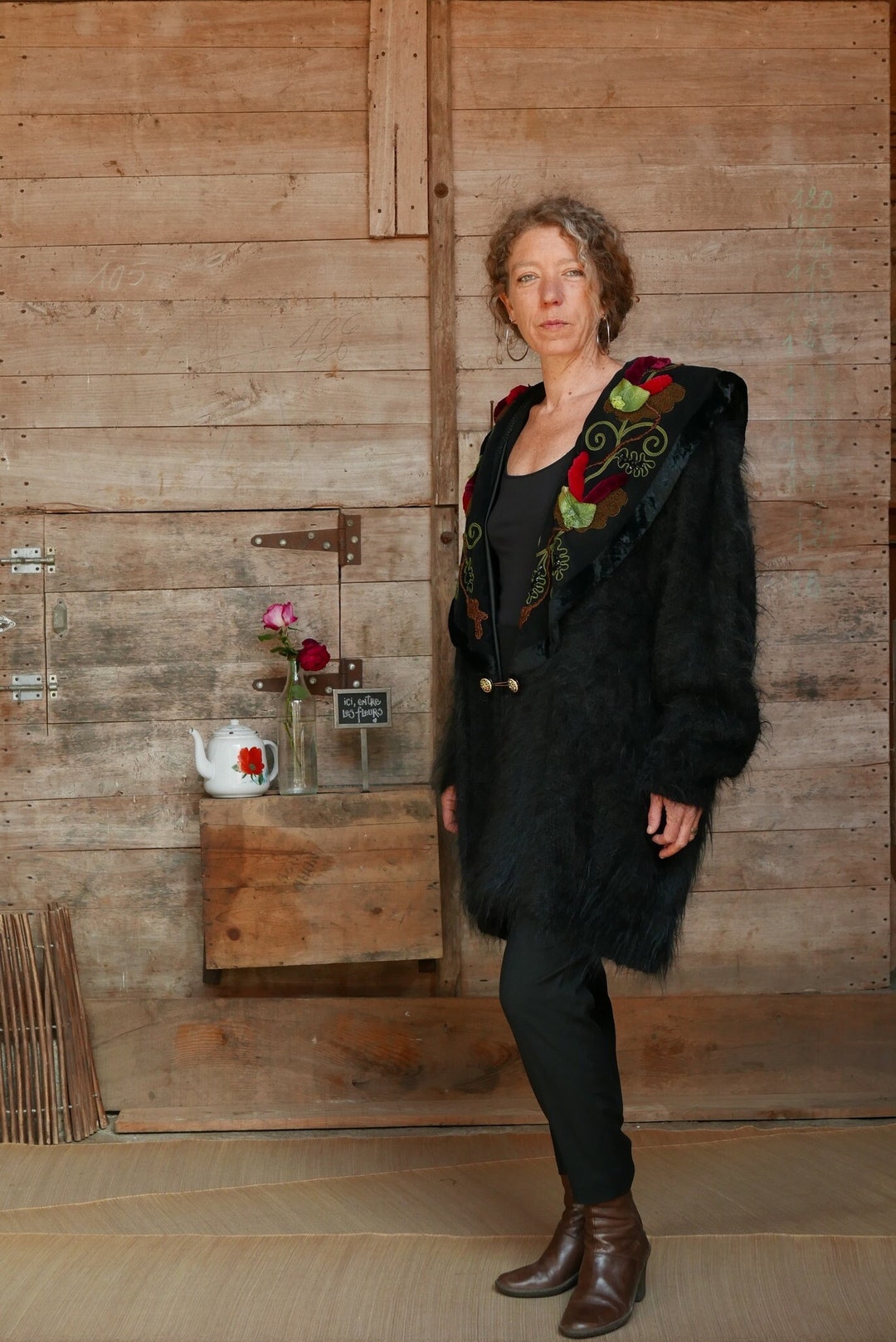 Jacket Various Warm Fabrics, Lined, Very Decorated. Alain Murati ...