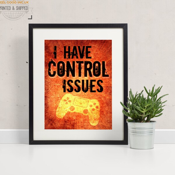 Control Game Poster - Etsy