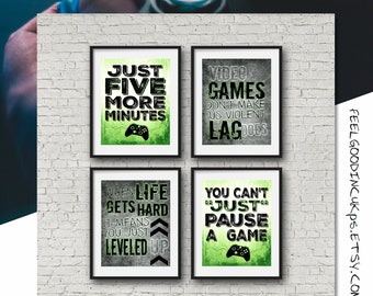 Game room wall art | Etsy