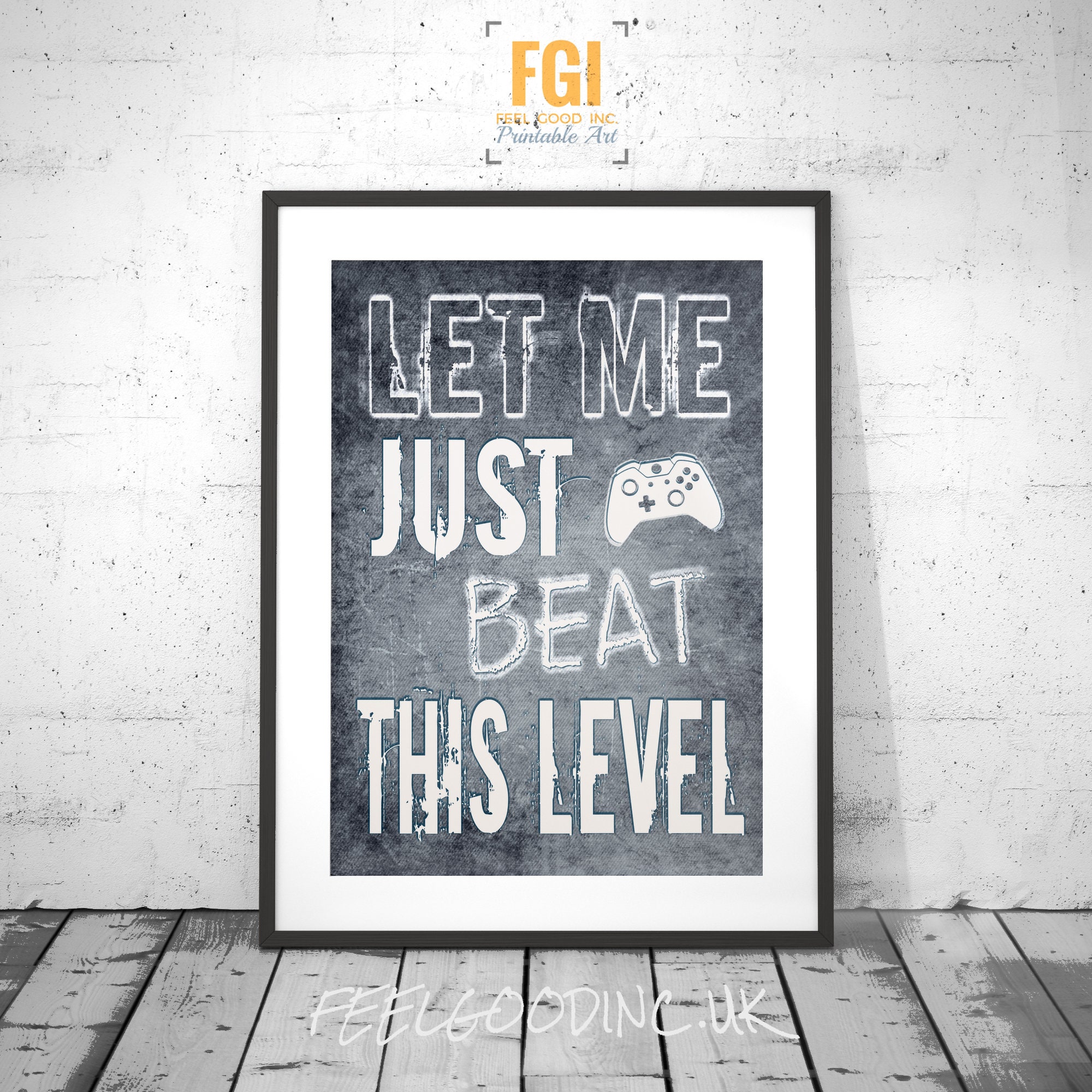 Set of 3 XBOX POSTERS Teal Grey and Navy Blue Video Game - Etsy UK